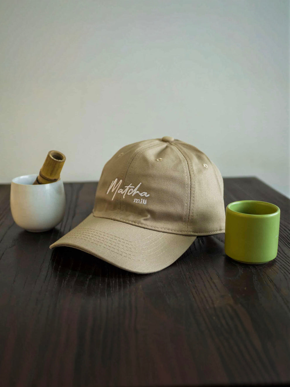 Matcha Mill Khaki Cap – Matcha Mill Philippines